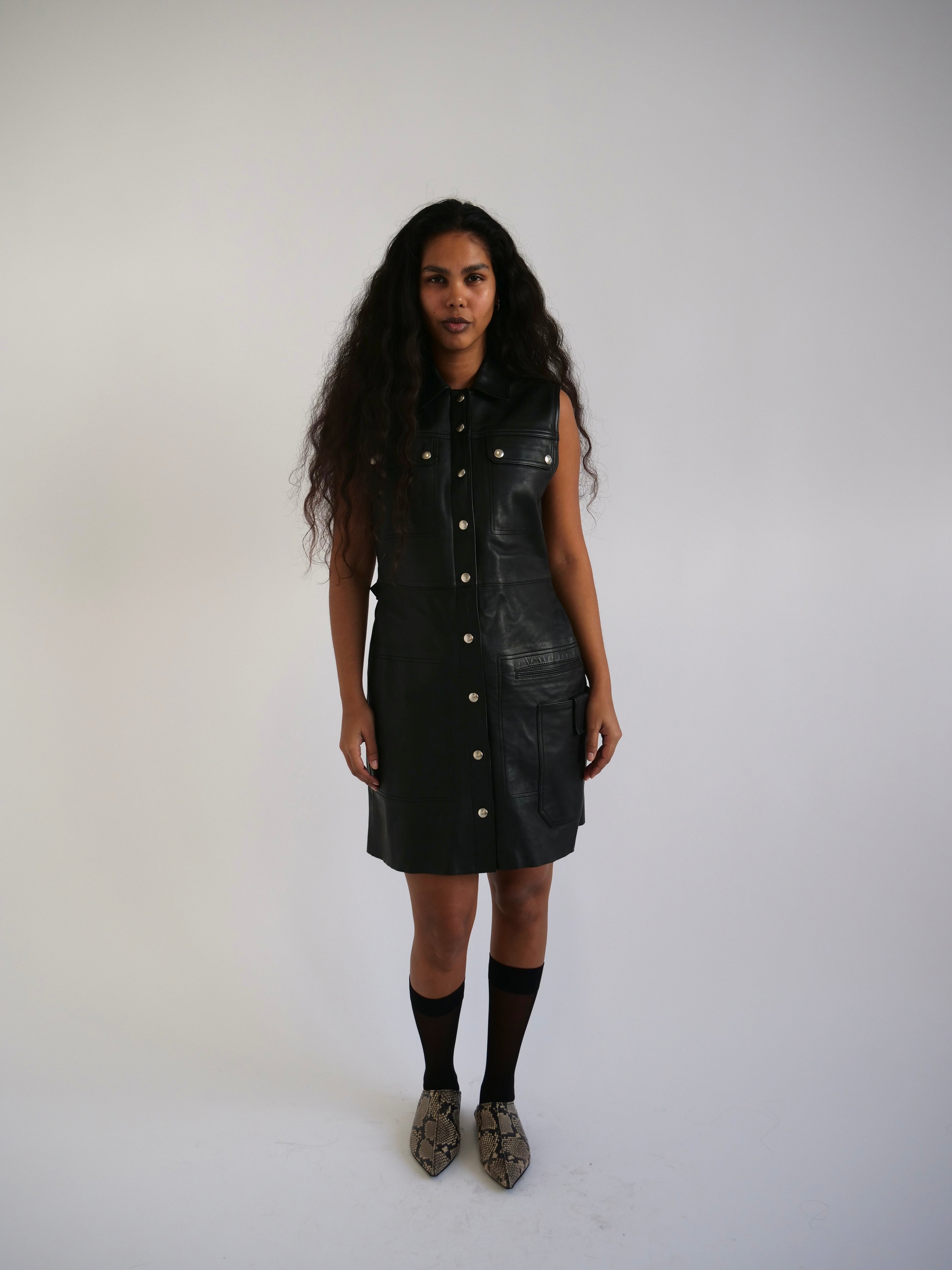 Acne Studios Leather Dress – LEONE OBJECTS